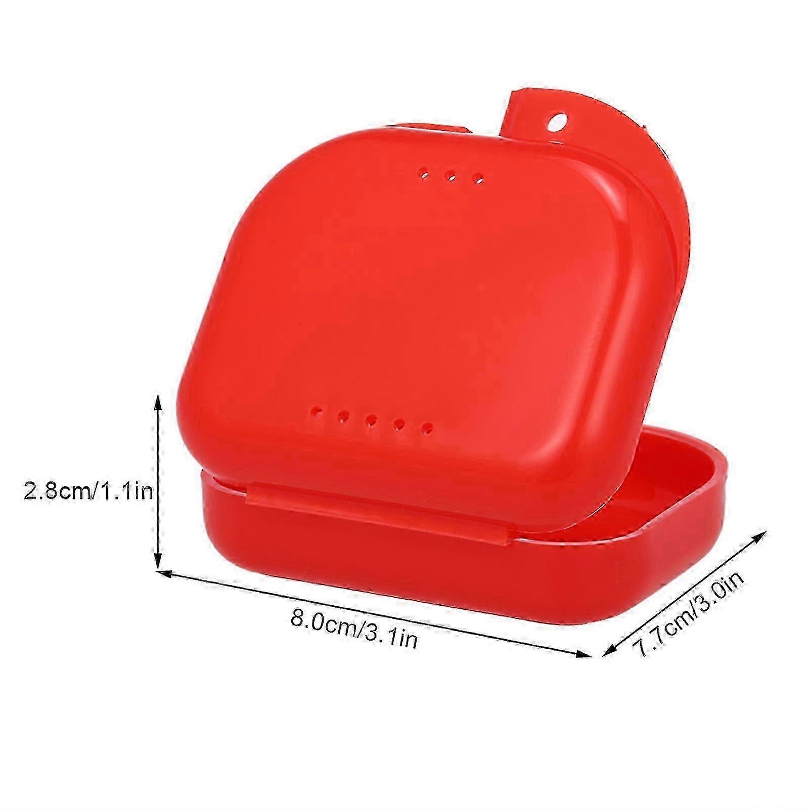 Denture Box Denture Case Dental False Teeth Cleaning Box Denture Bath ...