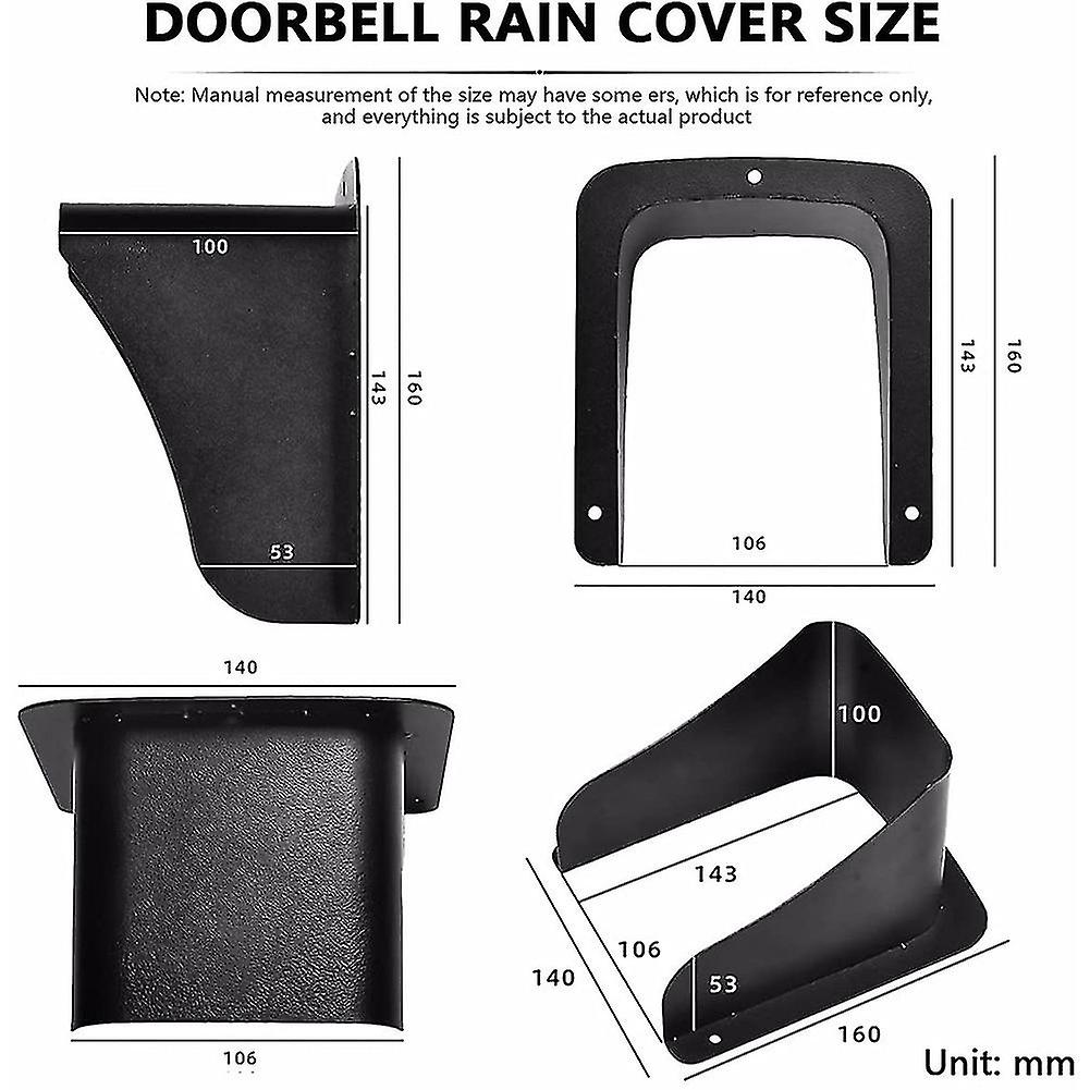 Rain Cover Metal Door Bells Access Control Housing For Keyboard ...