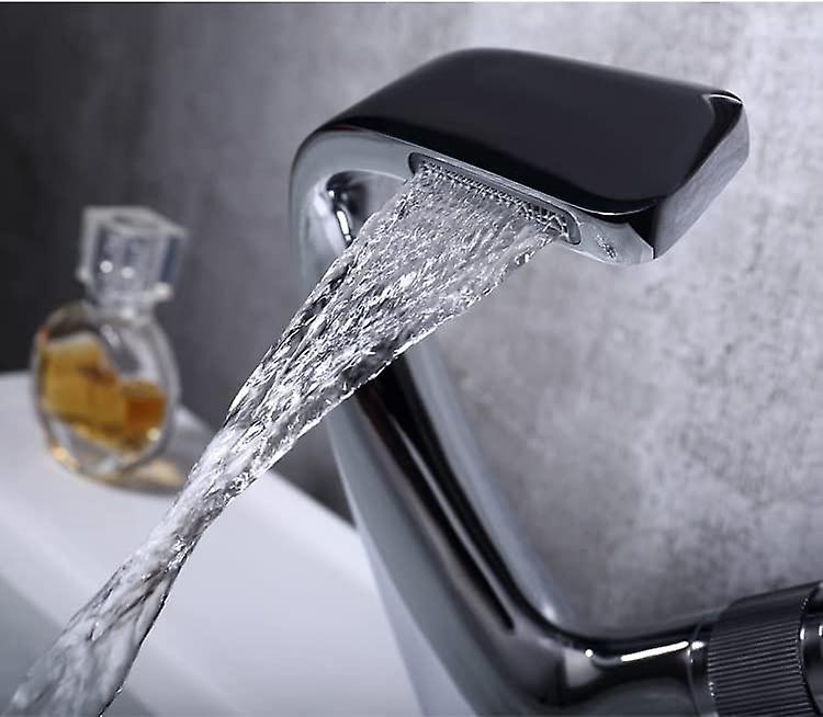 Servant Mixer Tap Chrome Baderom vask tappekran, Moderne Foss Bad kran ...