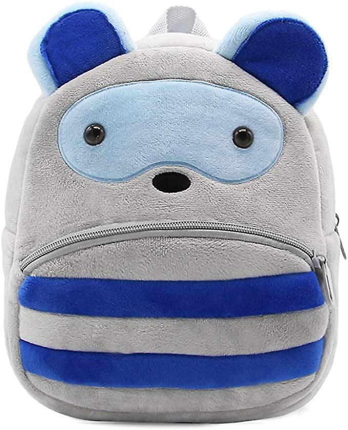Toddler Backpack Zoo Animals Backpacks Cute Plush Bag Cartoon Preschool ...