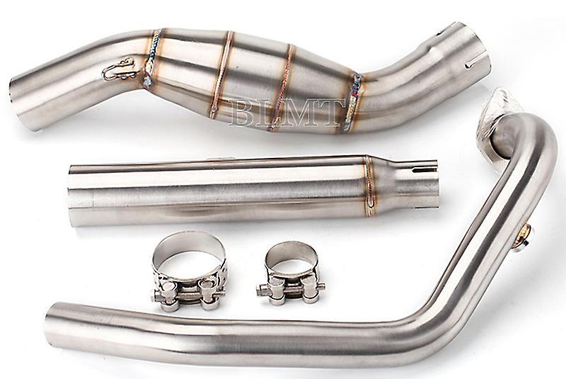 Motorcycle Exhaust Systems Escape Modified 51mm Front Middle Link Pipe ...