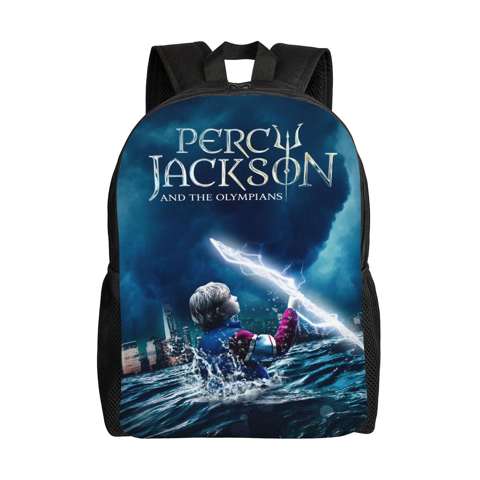 Percy Jackson Backpack Cute Anime Large Capacity Multifunction ...