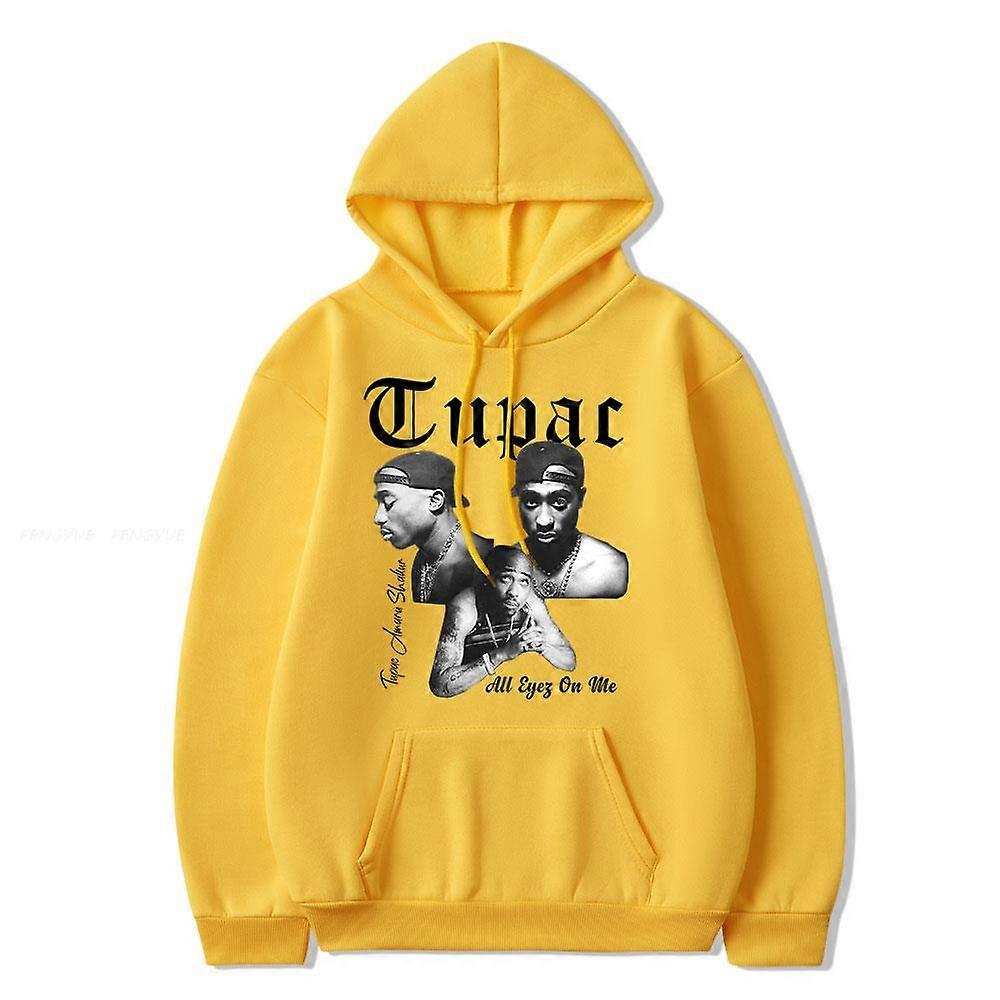 rapper 2D Tupac hooded sweatshirt fashionable streetwear Dalian hip-hop ...