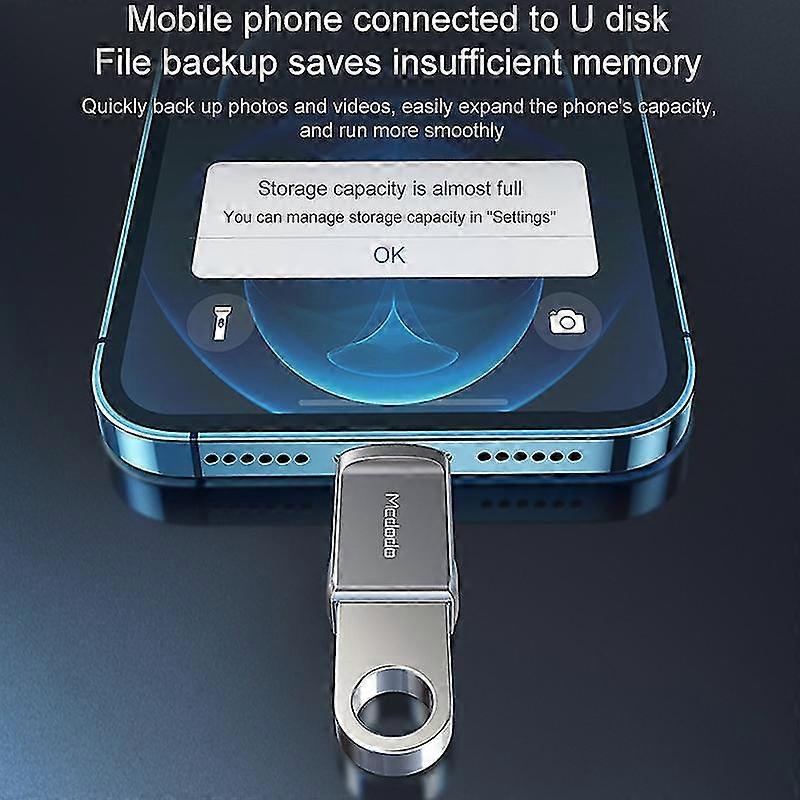 MCDODO USB 3.0 Female to 8 Pin Male OTG Converter | Fruugo UK