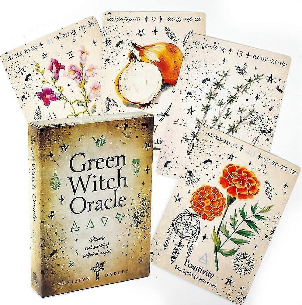 Green Witch Oracle Cards Tarot Cards Deck And Card Game Board Game ...
