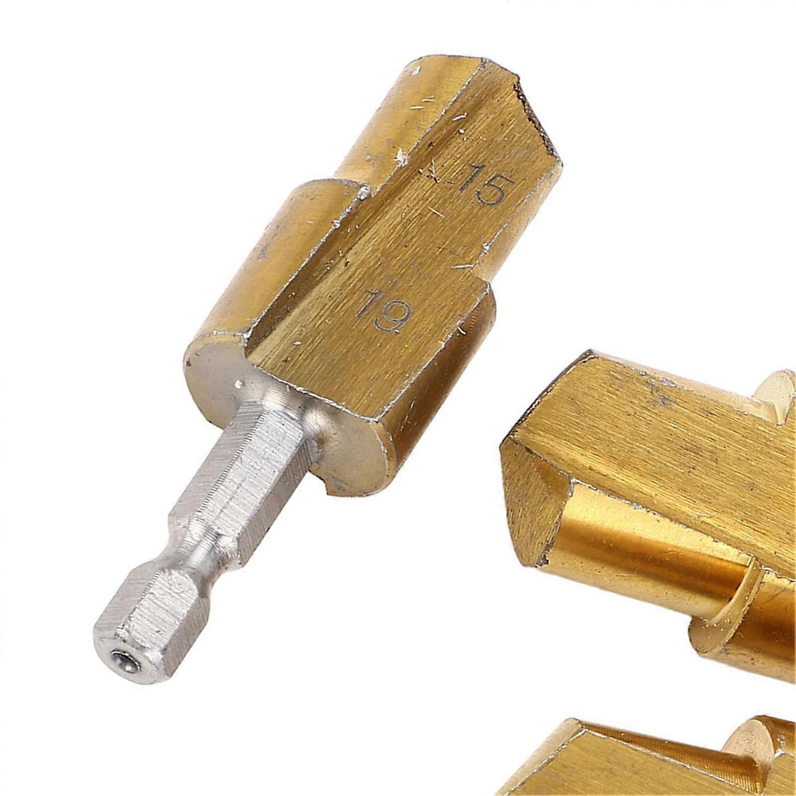 3PCS PPR Pipe Reamer Bits High Carbon Steel PVC Pipe Fitting Expander ...