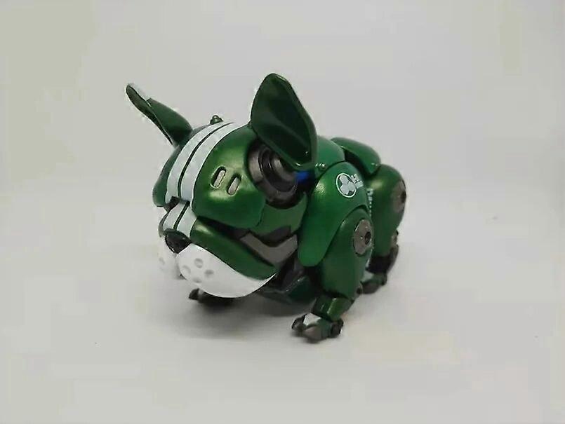 HWJ RAMBLER Mechanical Bulldog Red Green Robot Dog Action Figure ...
