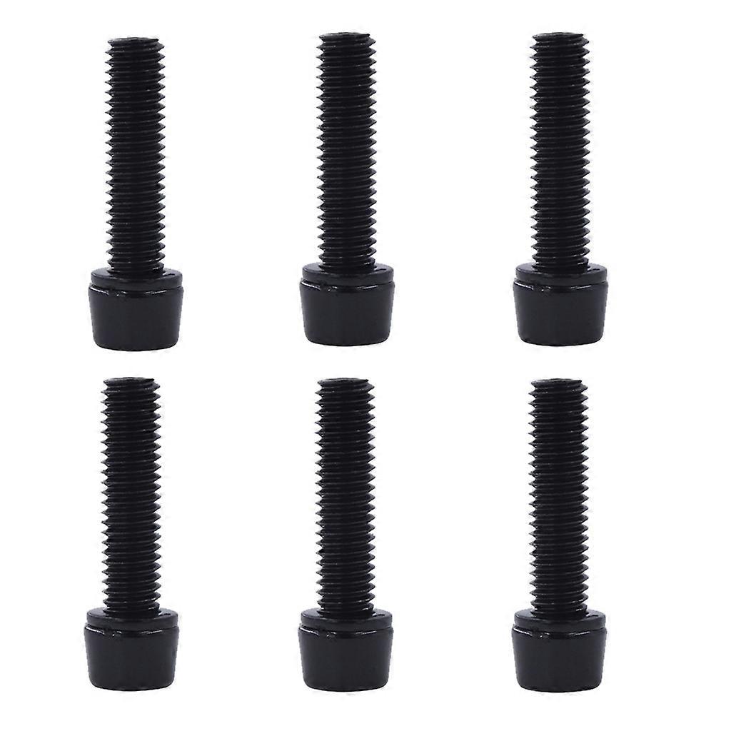 6Pcs Stainless Steel Tapered Head Bike Screws Bolts Bicycle- Handlebar ...