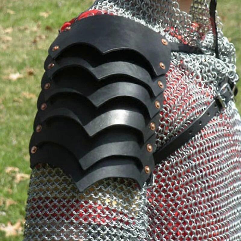 Medieval Viking Pirate Shoulder Armor Gladiator Knight Pauldrons Gothic ...