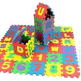 36pcs Number Alphabet Puzzle Foam Maths Educational Toy Gift | Fruugo UK