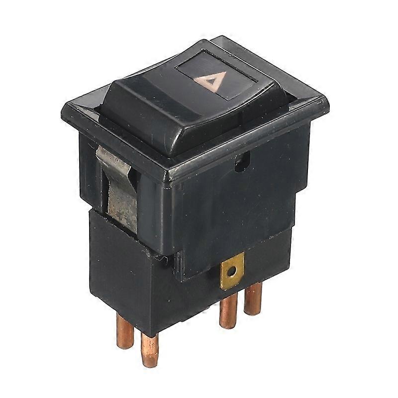 7 Pins Black Hazard Warning Lamp Switch For Defender 90 110 130 ...