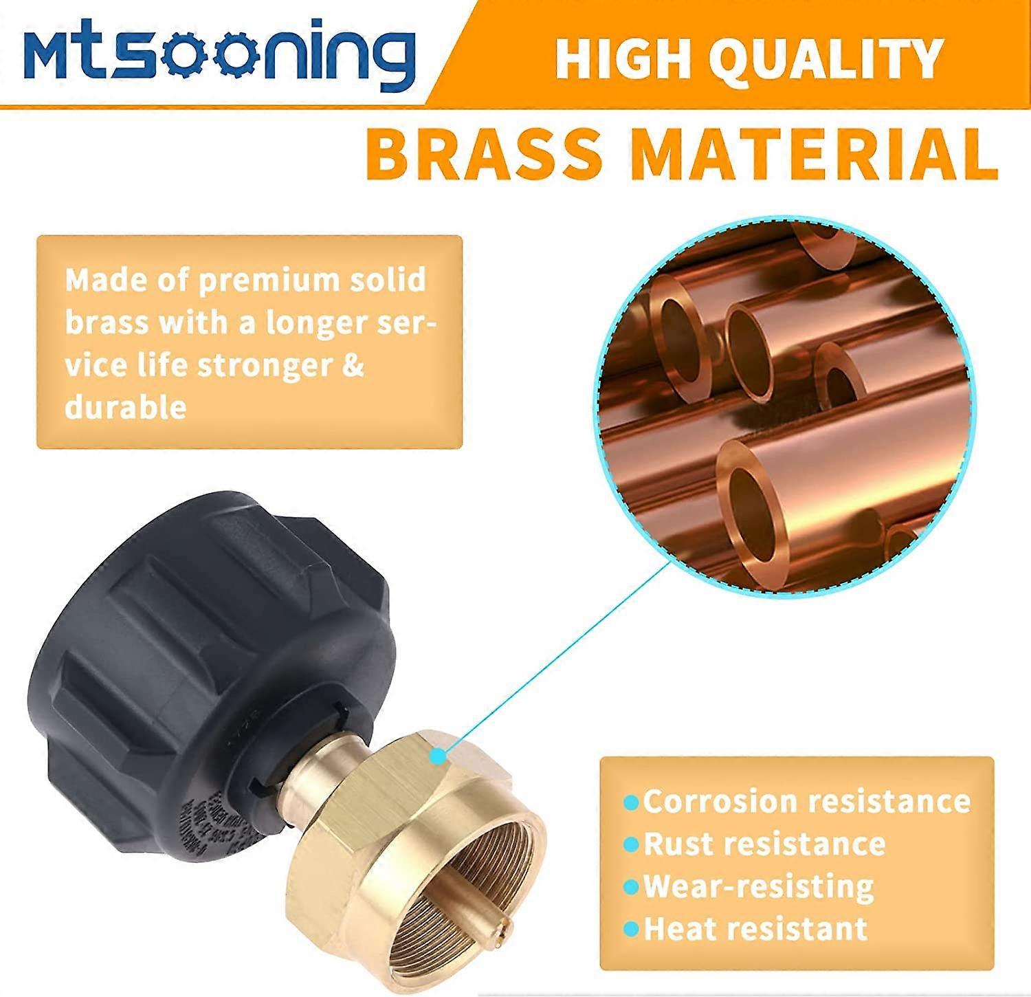 Refill adapter for 0.5 kg propane tanks QCC1 propane refill adapter for ...