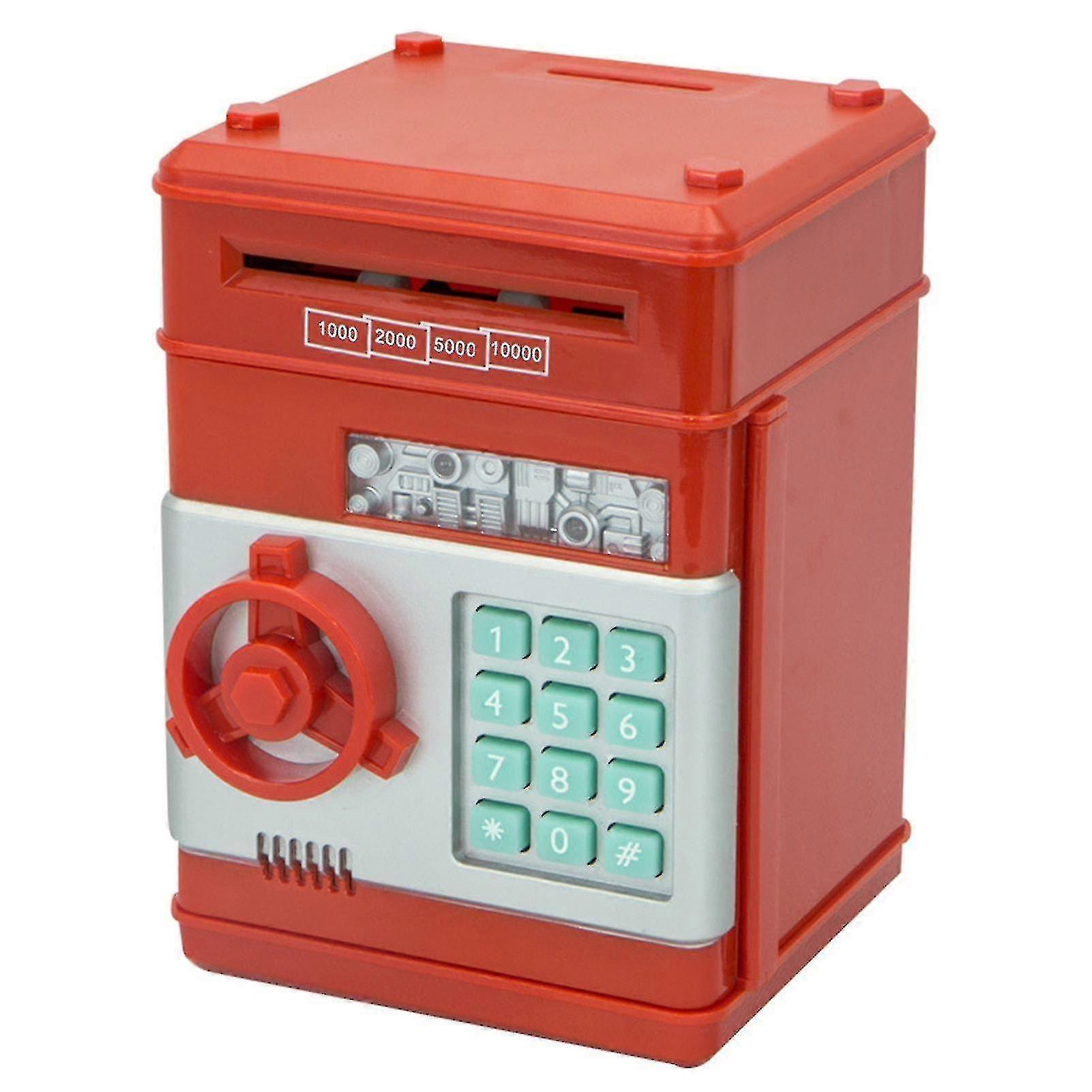 Electronic Pig Banks Mini Atm Password Save Money Bank Coin Can Cash ...