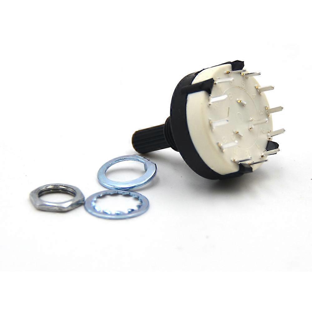 1 Circuit / 12 Position Rotary Switch for Printed Circuit Board, PCB ...