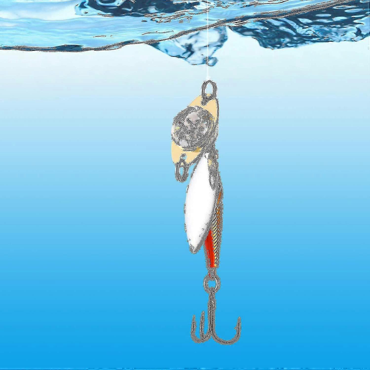 10 Pieces Led Fishing Lures Fishing Spoons Lighted Bait Flasher | Fruugo FI