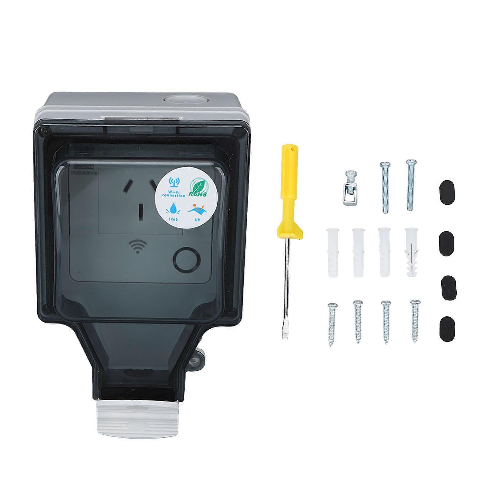 WiFi Intelligent Socket Type 86 IP66 Outdoor Waterproof Wifi Smart ...