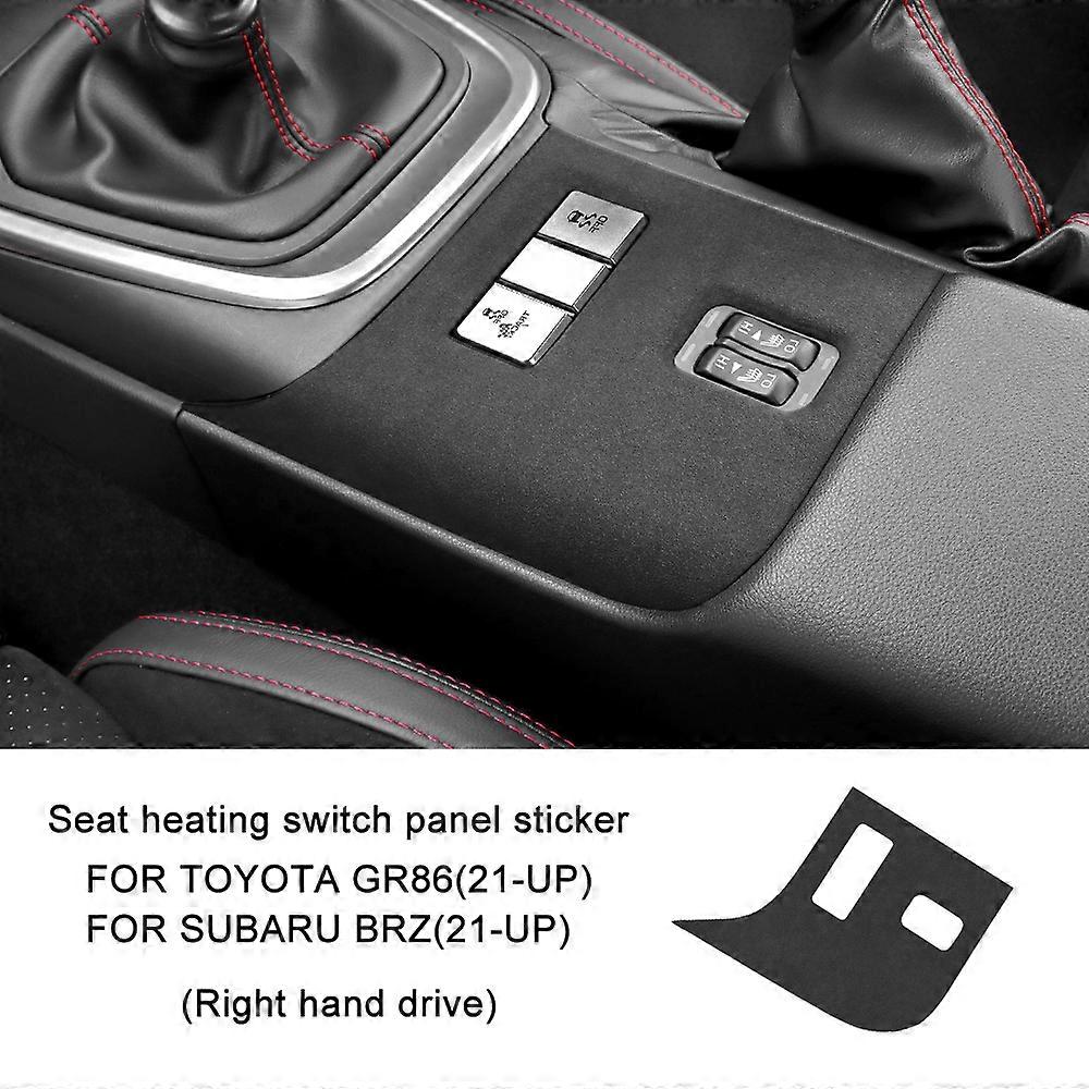 Suede Sticker For Subaru BRZ Toyota GR86 2021 2022 2023 2024 ...
