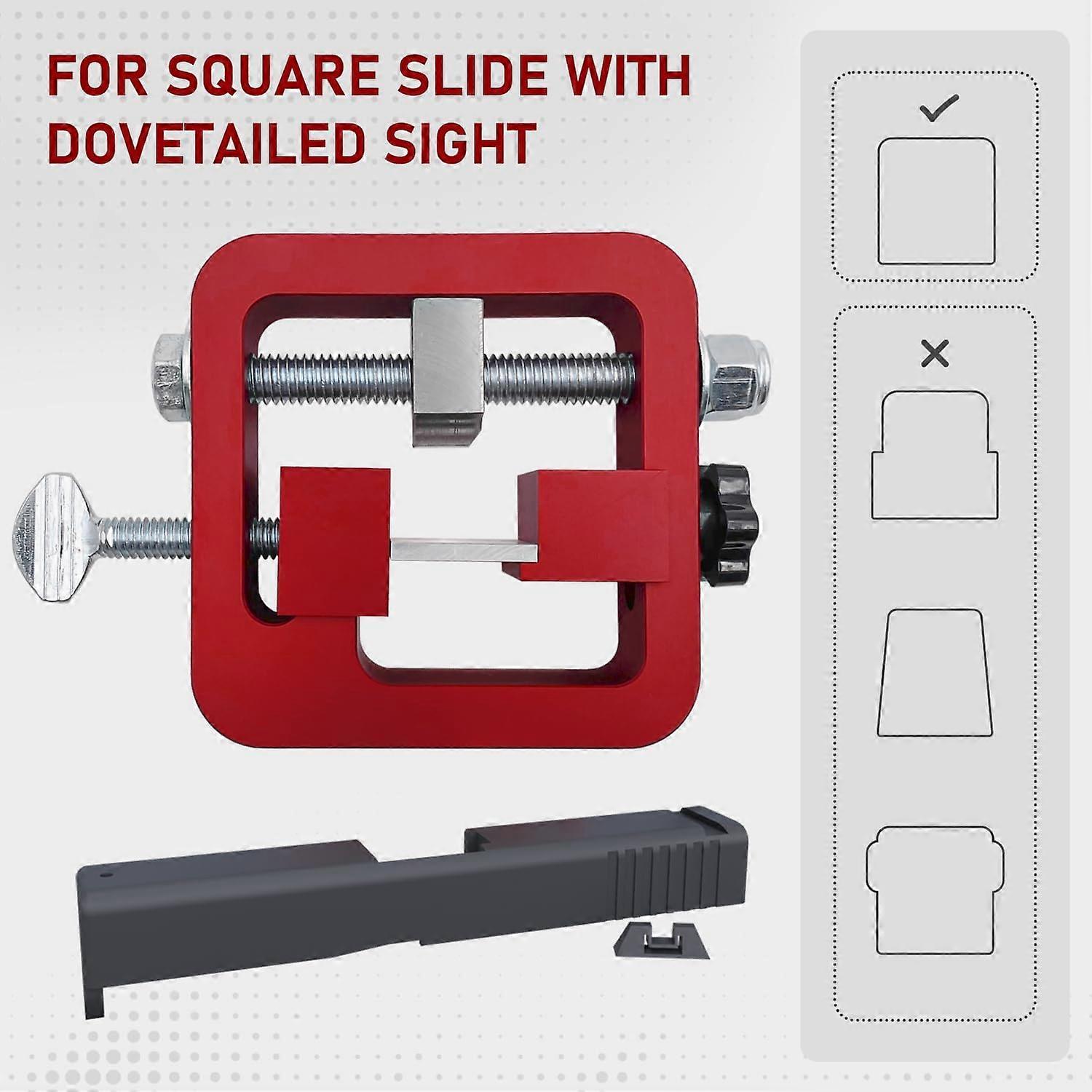 Sight Pusher Tool Heavy Duty Special for Square Slide with Dovetailed ...