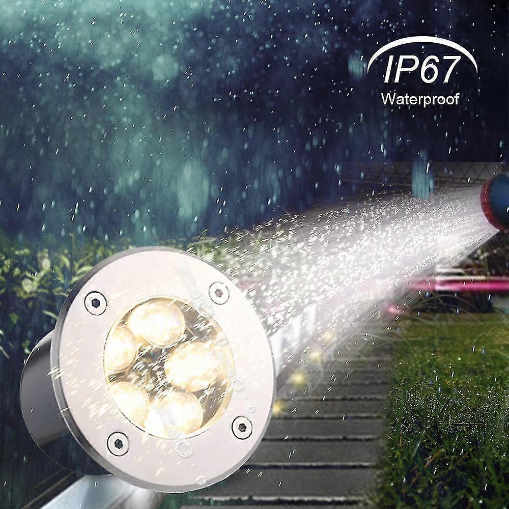 Tomshine 5W AC/DC 12V LED Underground Light Lamp 550LM High-power ...