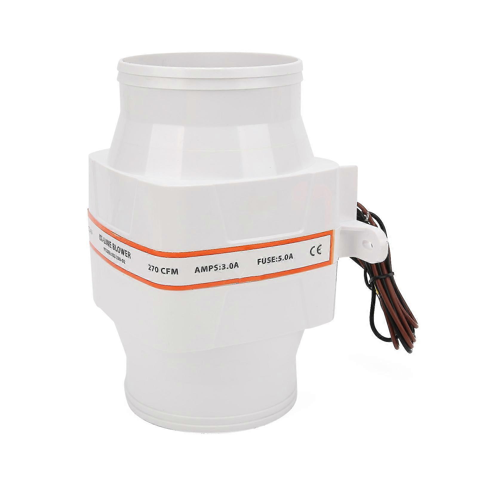 24V DC Marine Boat Bilge Air Blower - Waterproof InLine Electric 4in ...