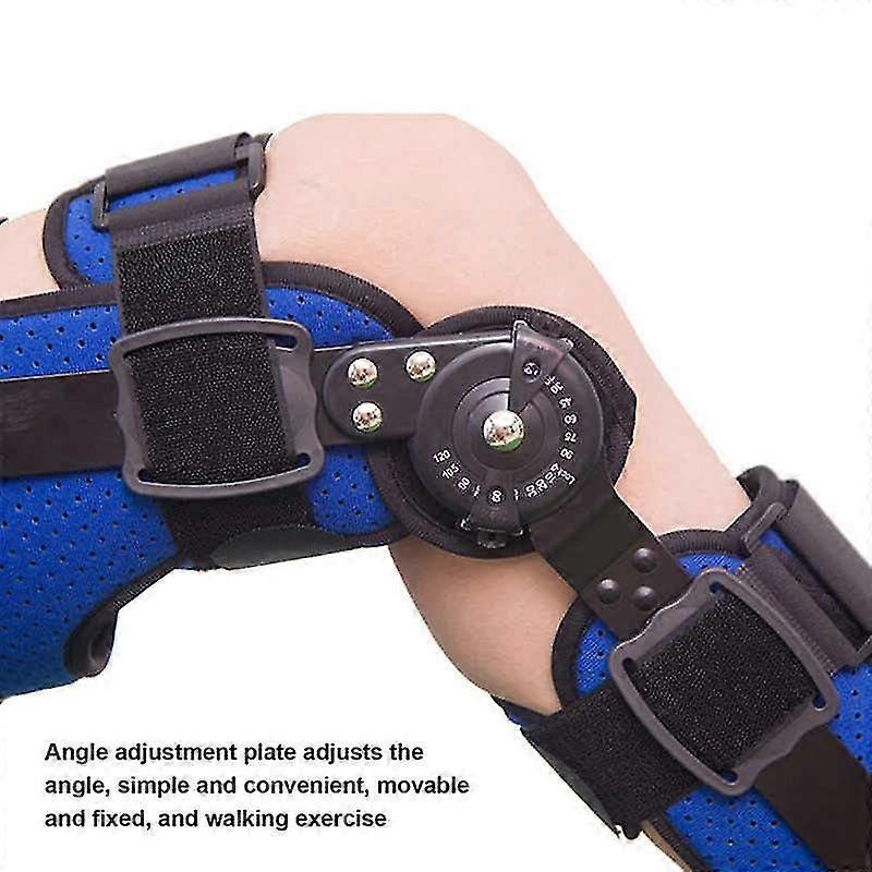 Knee joint brace support adjustable breathable knee stabilizer leg ...