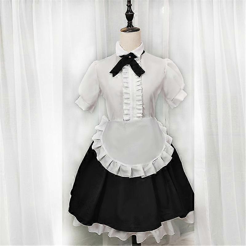 Lolita Dress Bunny Girl Senpai No Yume Wo Minai Cosplay Headband Collar ...