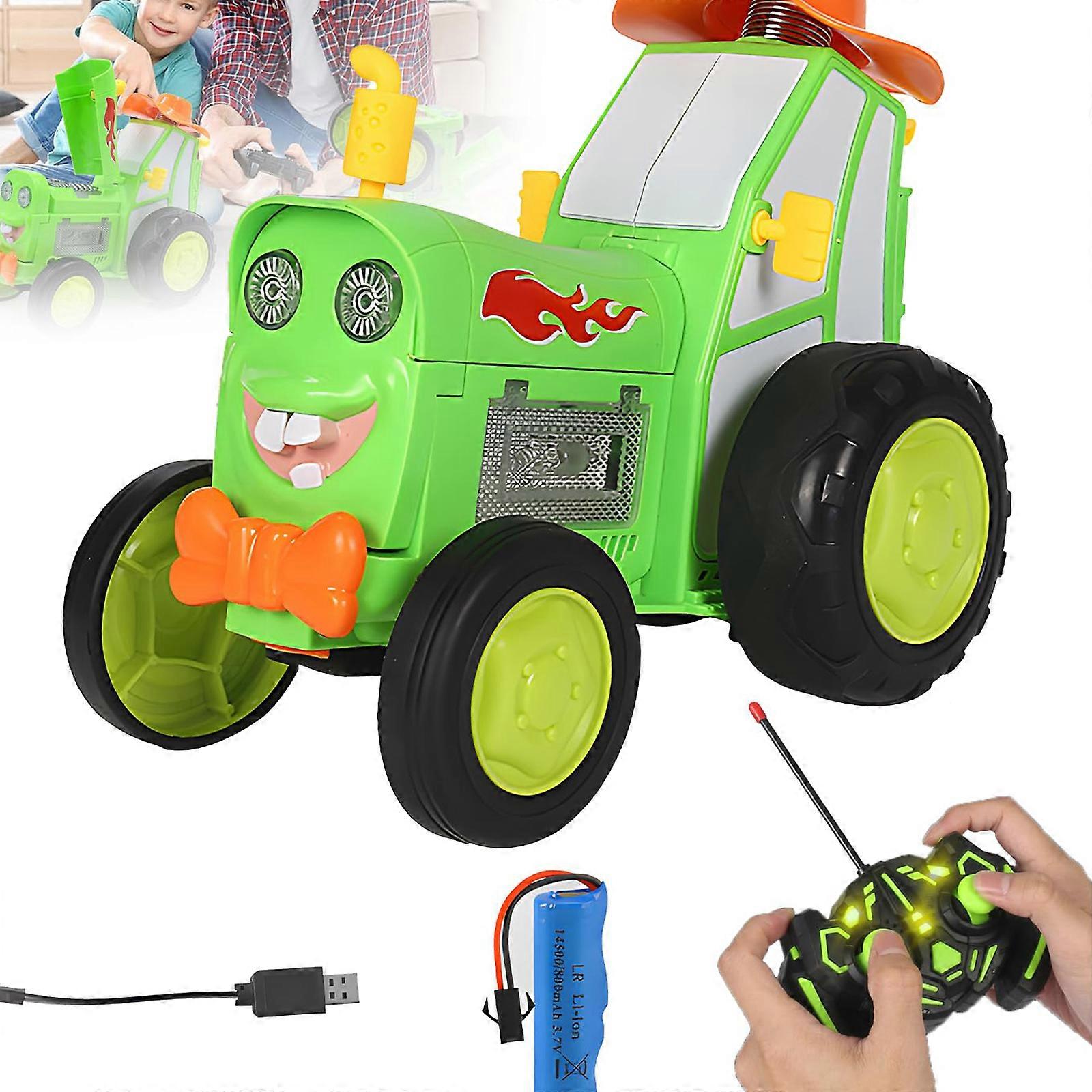 Crazy Jumping Car, Remote Control Train, RC Cars Stunt Car Toy, 4WD ...