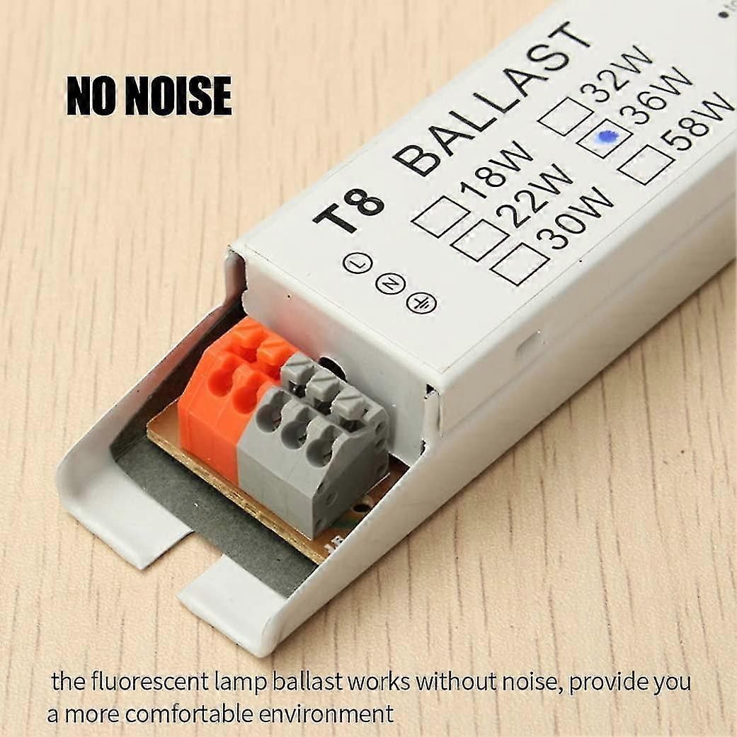 Electronic Ballast T8 2x36w Wide Voltage Fluorescent Light Instant ...