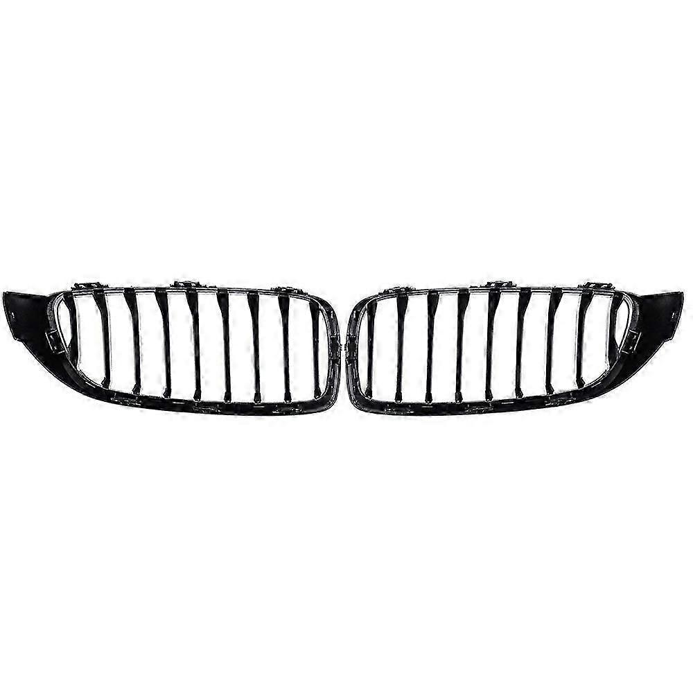 Black Front Kidney Grille Slat M4 Style Grill For Bmw F32 F33 F36 F80 ...