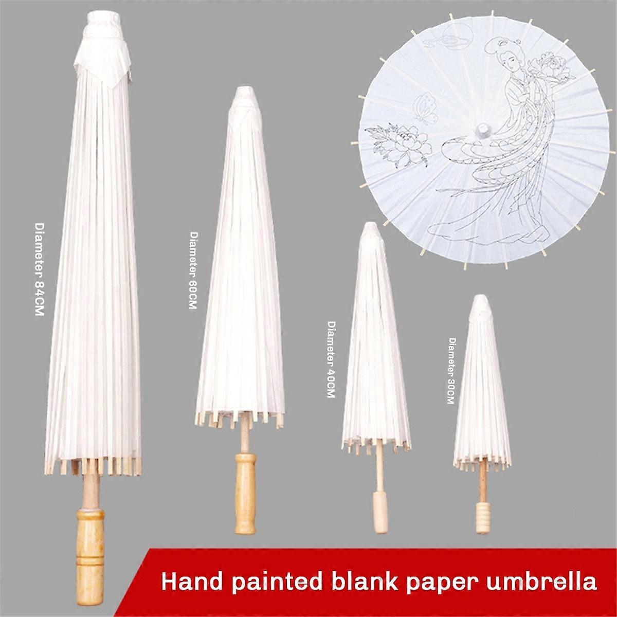 8PCS Paper Parasol Wedding Umbrella Party Favor Bamboo Umbrellas for ...