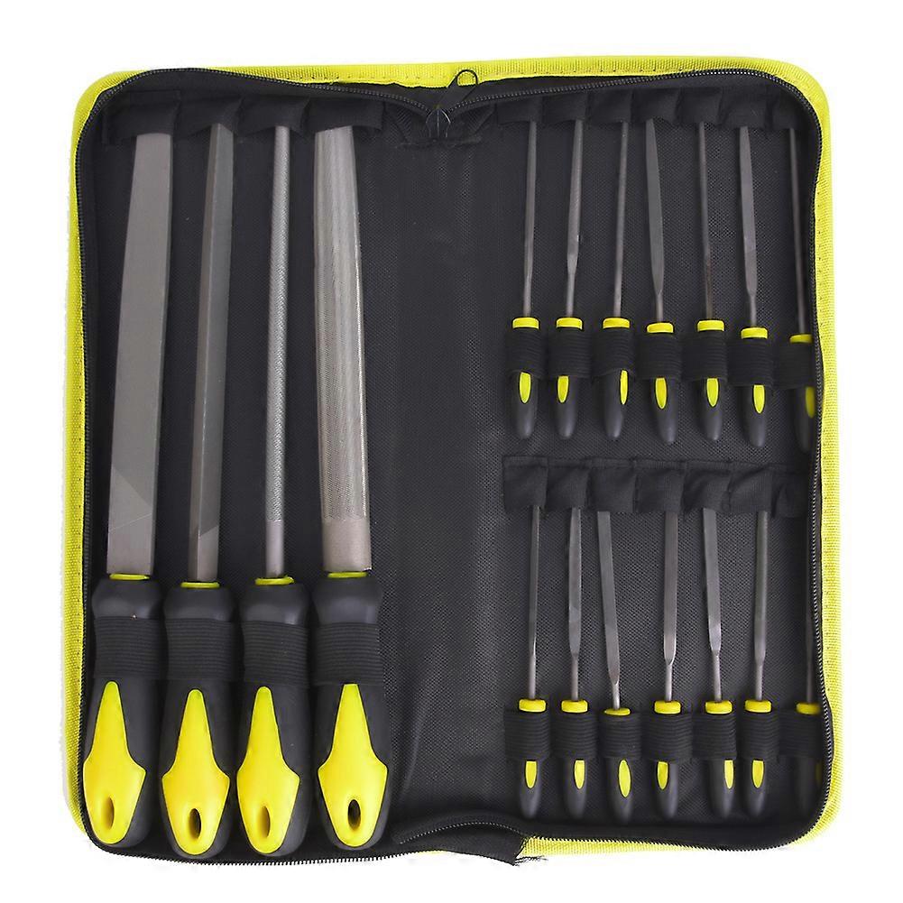 18-piece High Carbon Steel File Set for Woodworking and Metal Polishing ...