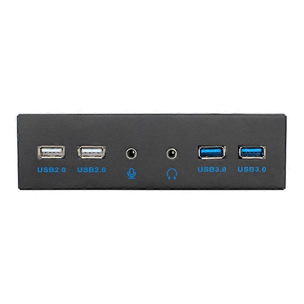 Computer Front Panel Hub with USB 3.0 USb2.0 Docking Station Audio Mic ...