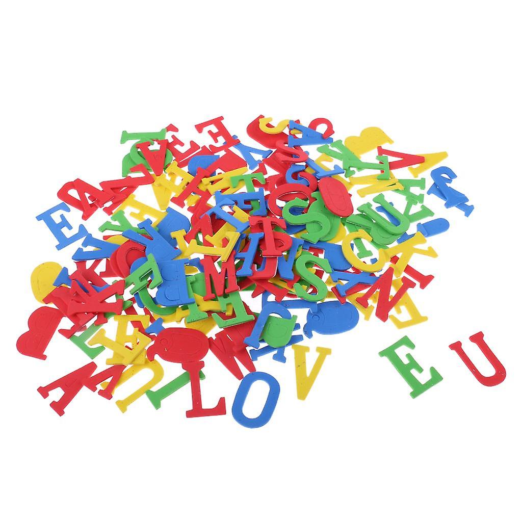 150 Pieces Kids Alphabet Letters Stickers for fun 3.8 cm Assorted ...