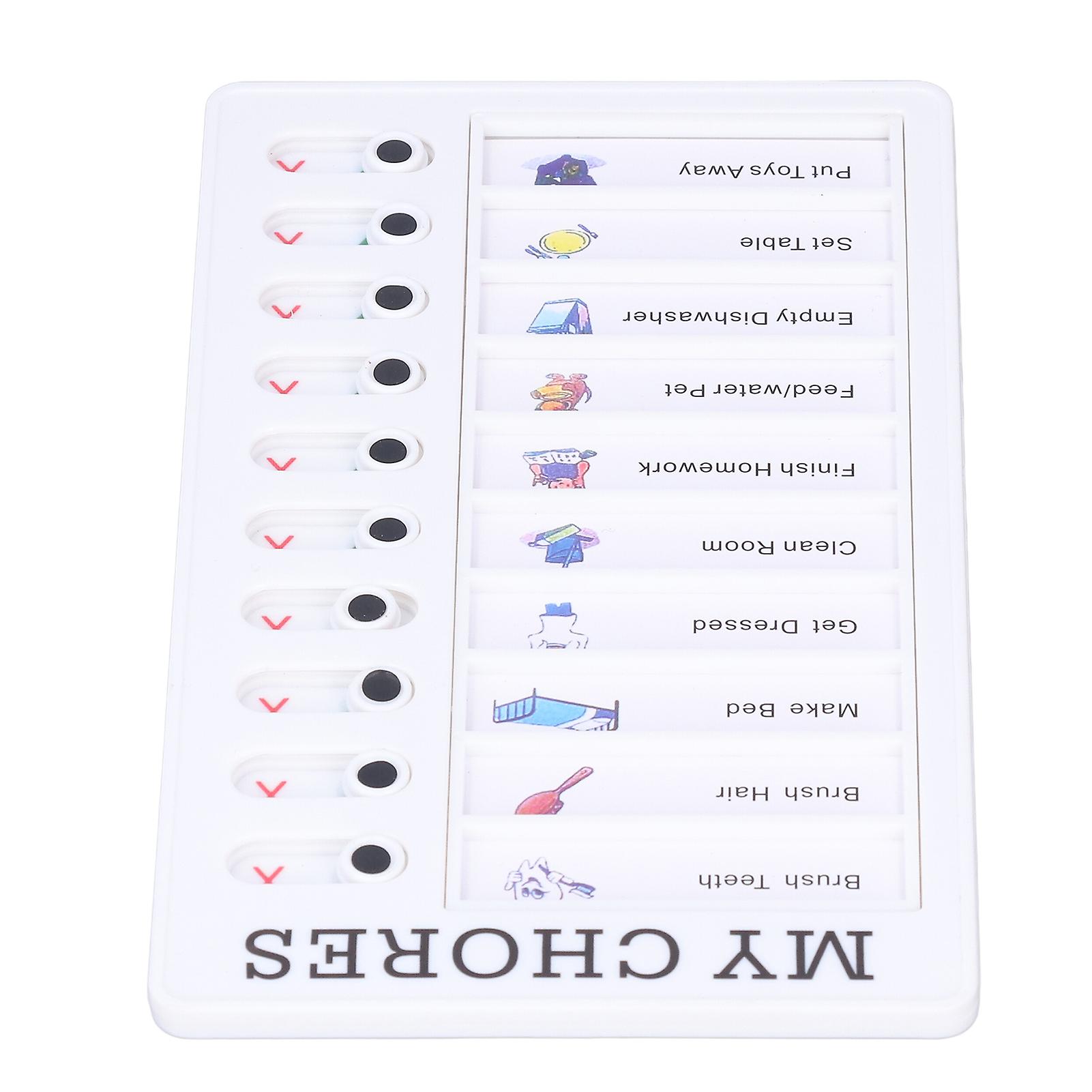 Chore Chart Memo Boards Portable Detachable Message Board Feel Comfortable Pvc Kids Chore Chart ...