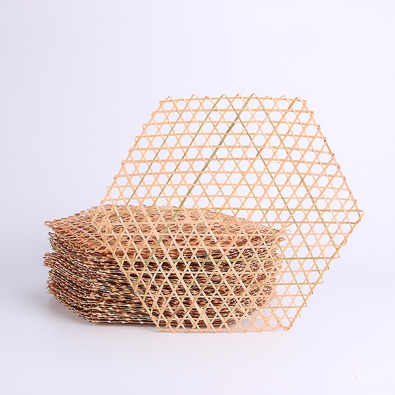 3pcs Woven Bamboo Net Multi-purpose Scentless Natural Manual Diy ...