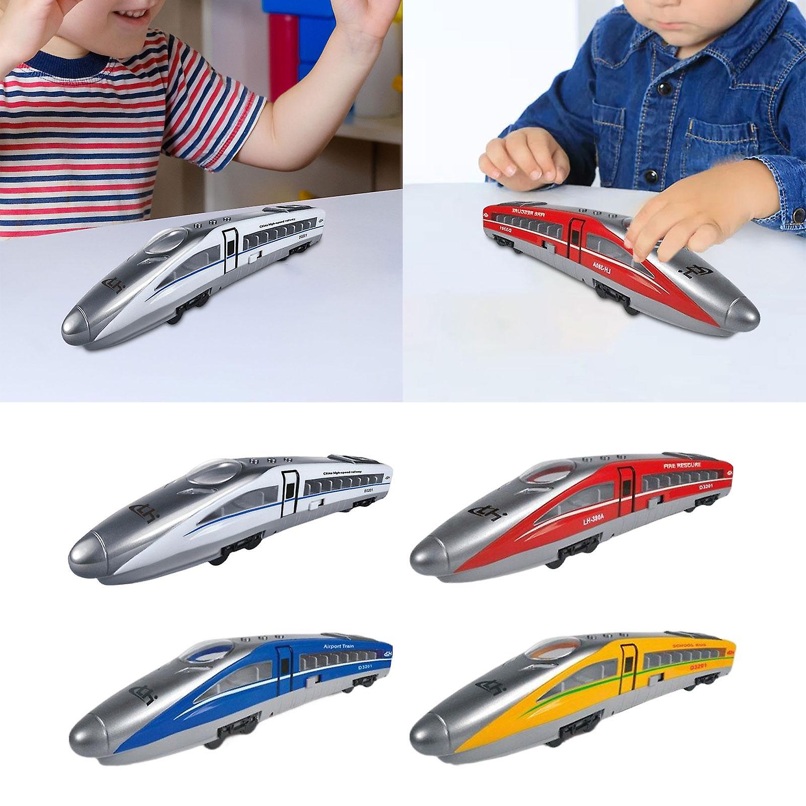 High Speed Train Toy Pretend Play Locomotive Engine for Kids Gifts ...