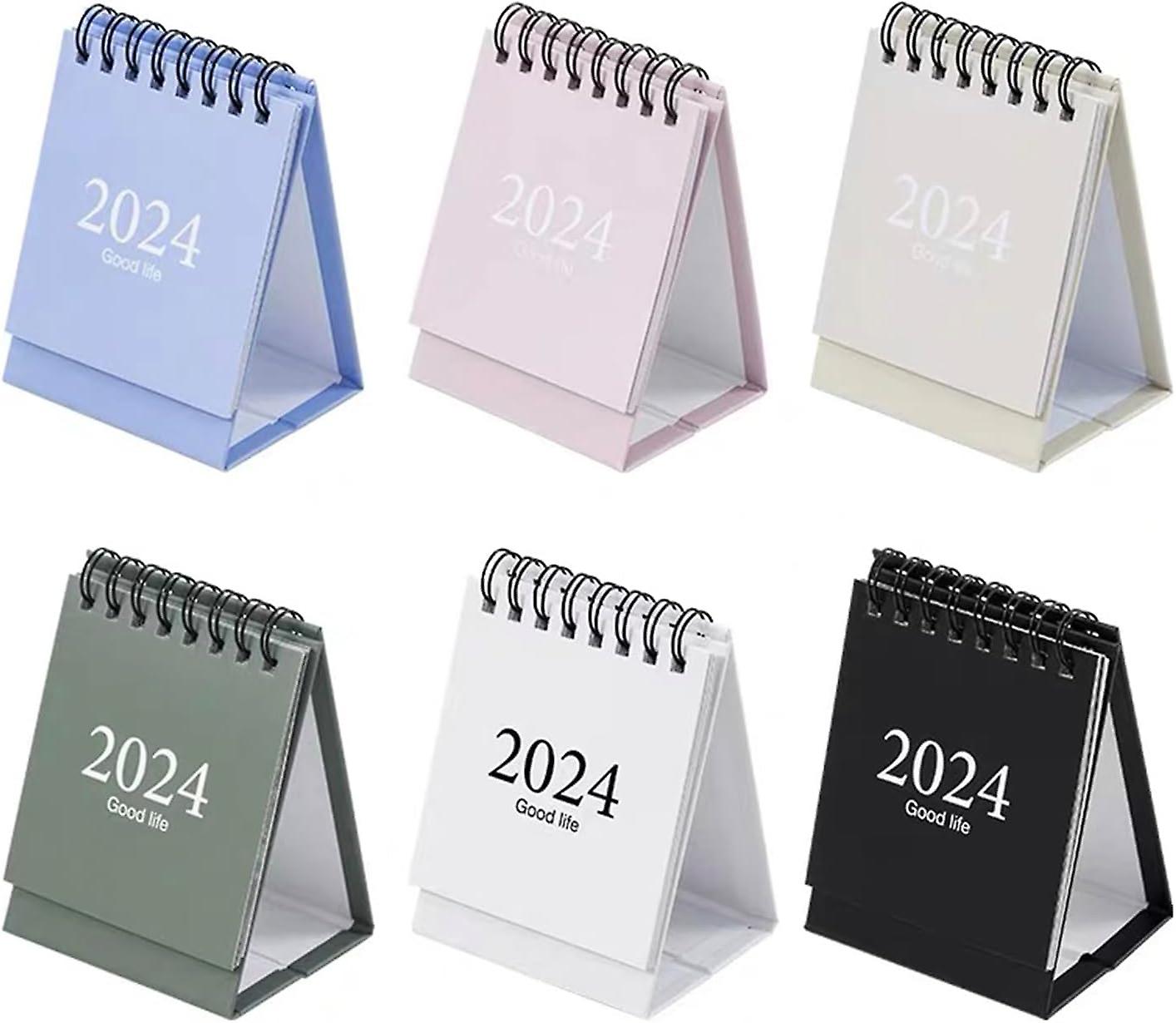 Small Desk Calendar 2023-2024, Mini Desk Calendar From Aug. 2023 - Dec ...