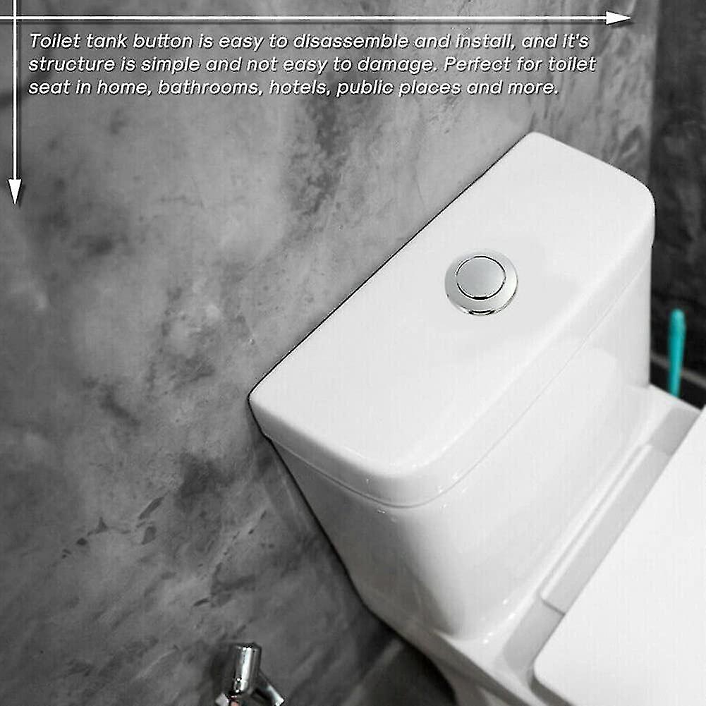 38mm Toilet Single Flush Push Button,water Tank Button For Bathroom ...