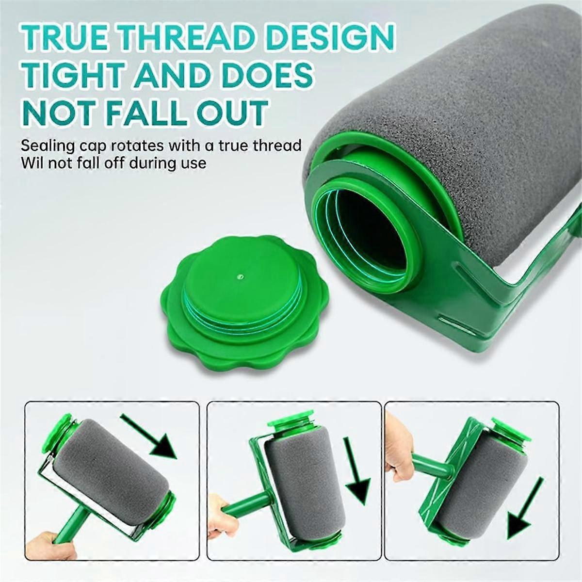 Professional 6-Piece Paint Roller Set for Walls and Ceilings ...