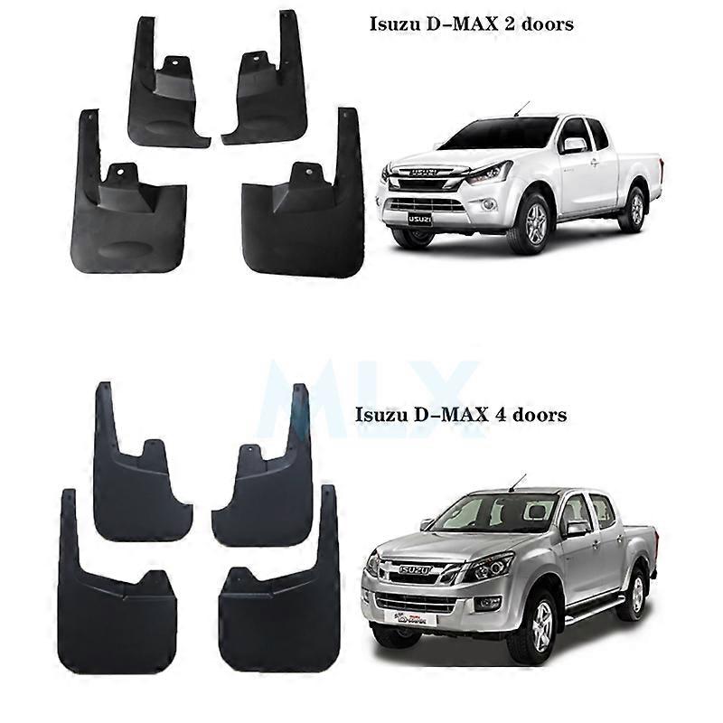 Exquisite FOR ISUZU D-MAX DMAX KB RT50 2012-2019 Mudguard Fender Mud ...