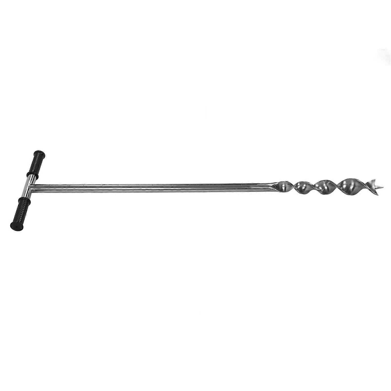 Soil Sampler Probe Twist Drill Bit T Handle Integrated Labor Saving ...