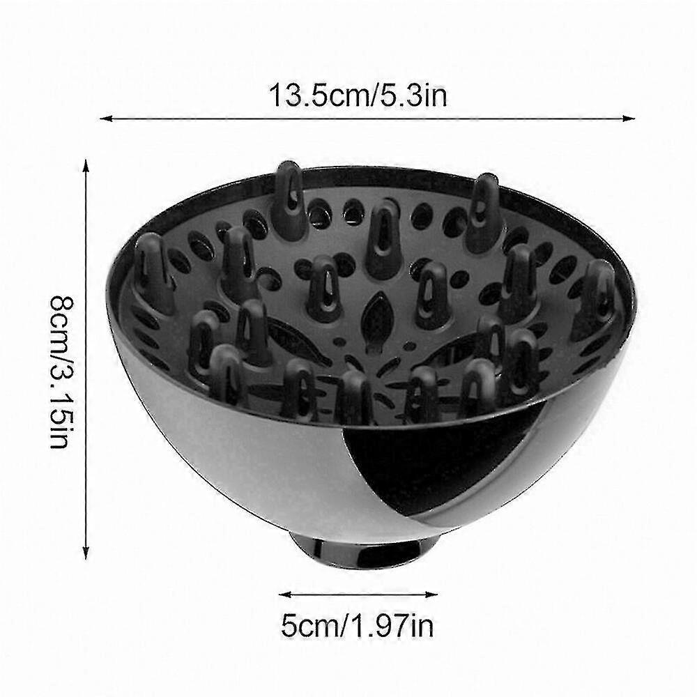 Universal Hairdressing Blower Cover Wavy Curly Hair Dryer Diffuser ...