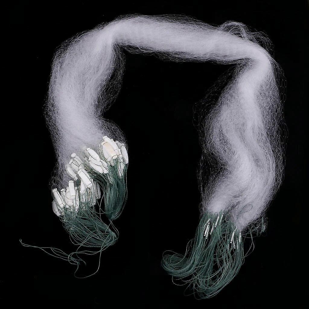 20m x 12m Fishing Net with Float Fish Trap Monofilament Small Mesh Gill ...