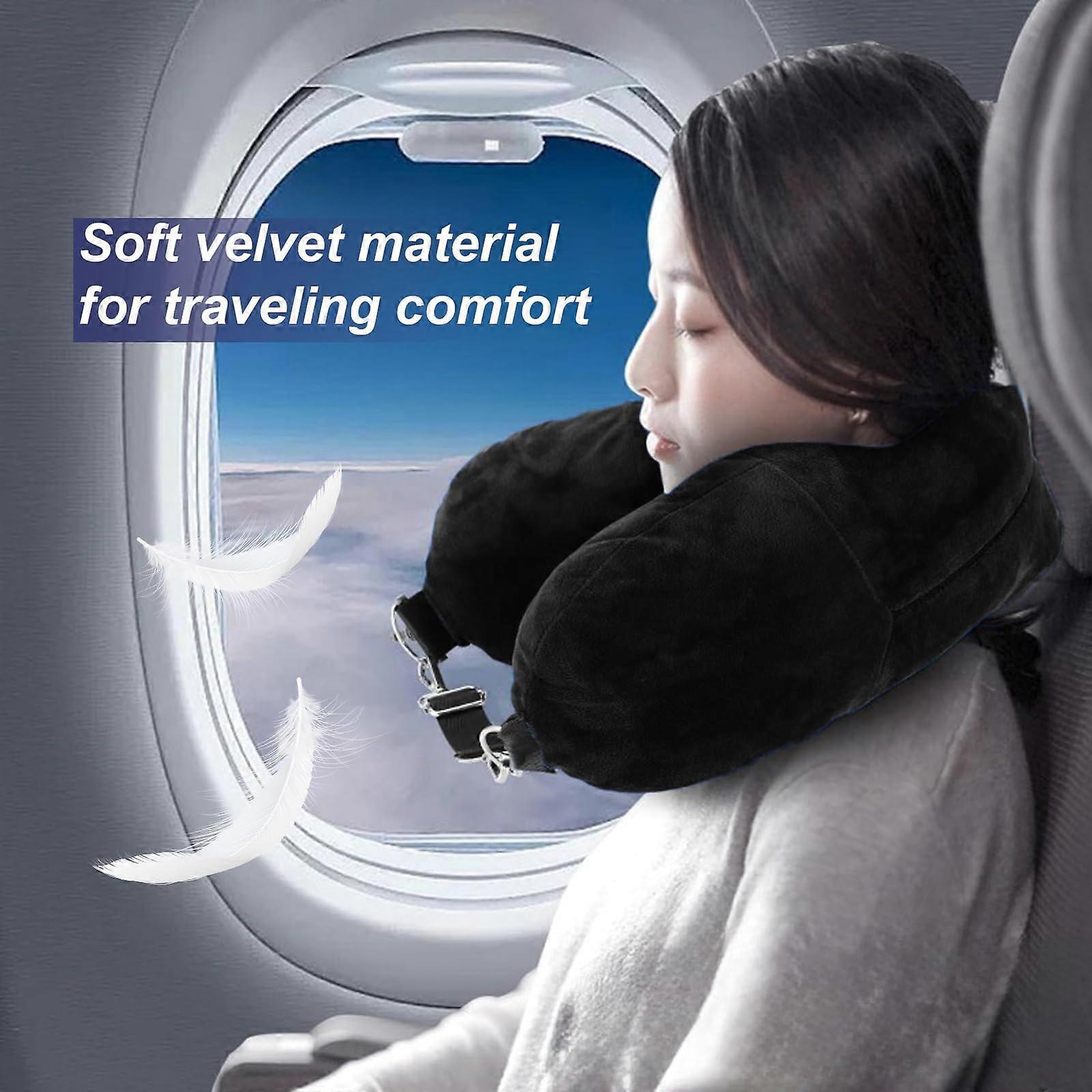 Travel Pillow Stuffable with Clothes As Carry-On,Multifunctional U ...