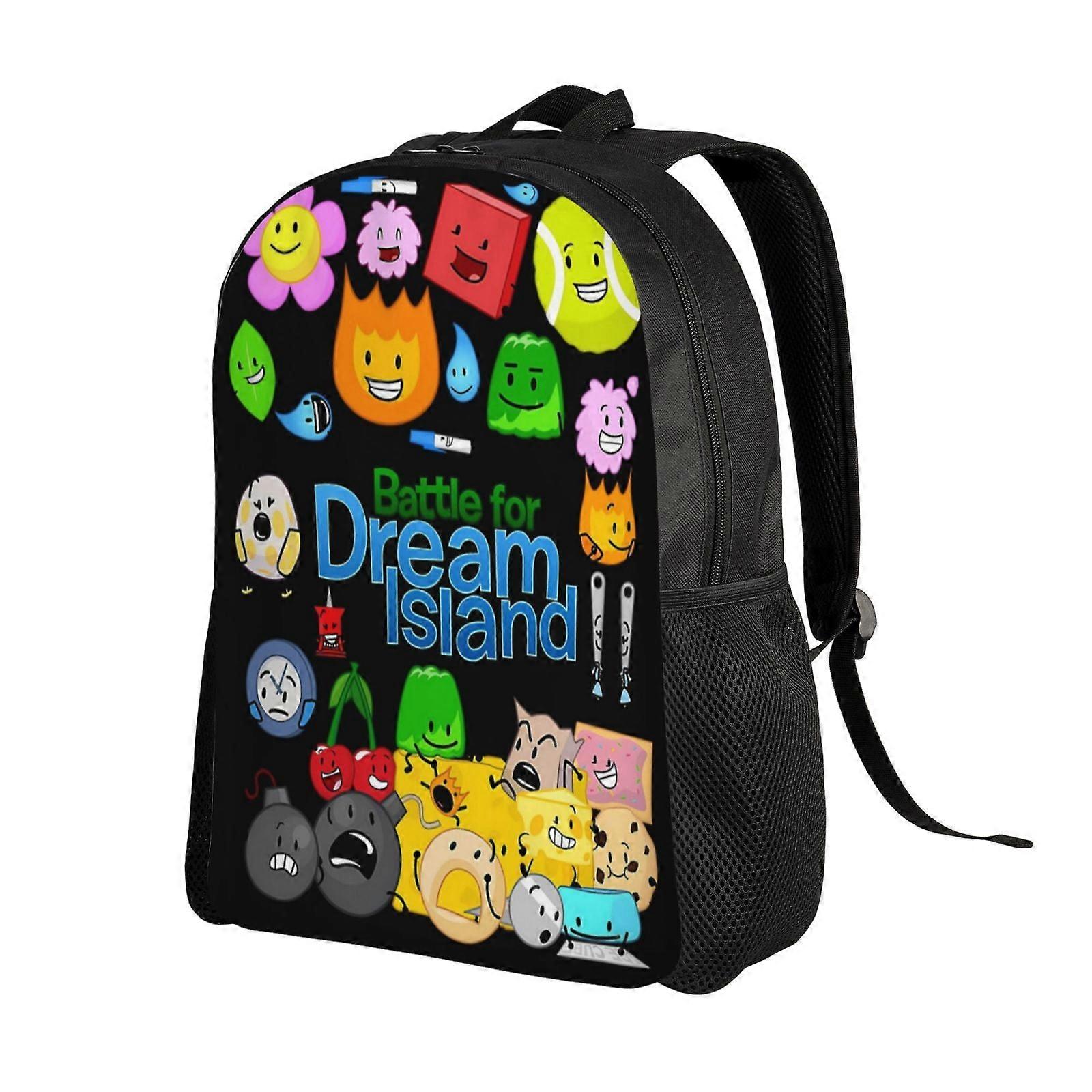 Game Bfdi Battle For Dream Island School Backpack For Teen Girls Middle ...