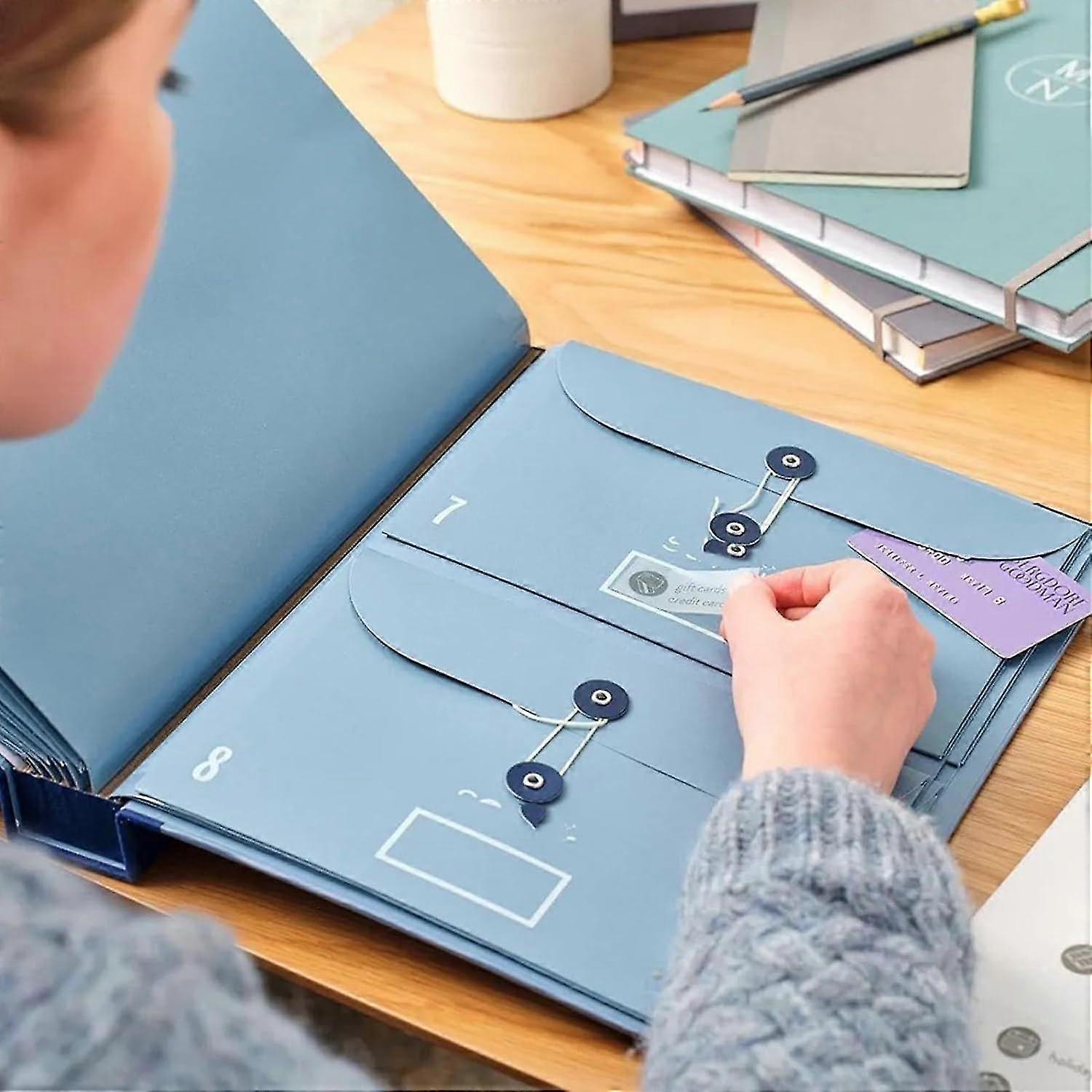 Document Organizer Folio,in Case I Go Missing Binder, for Important ...