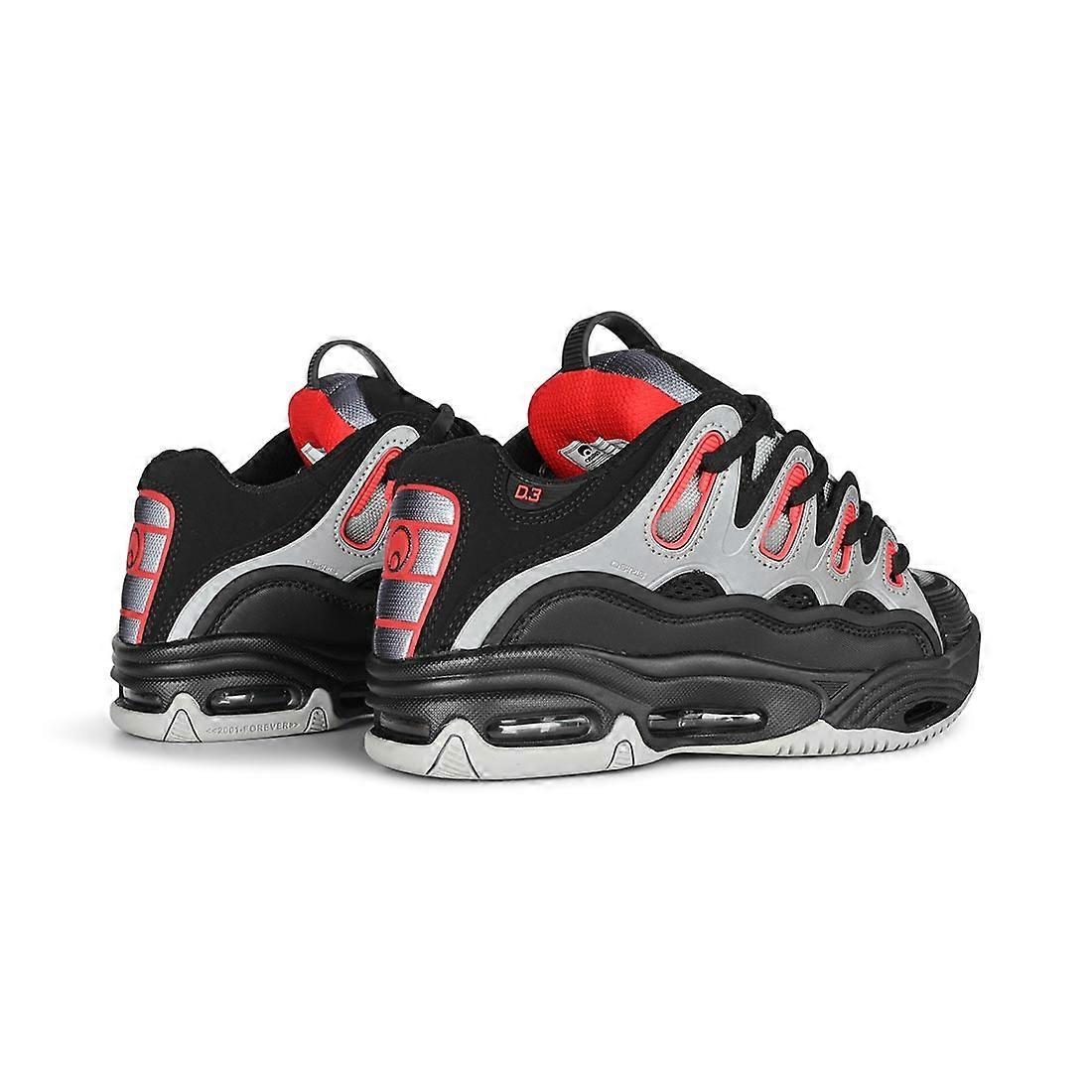 Osiris D3 2001 Skate Shoes - Black/Lt. Grey/Red | Fruugo SE
