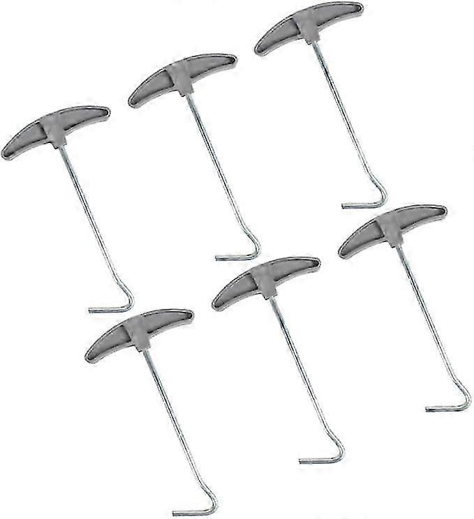 6-pack tent peg puller tent peg hook tent peg extractor tent peg puller camping supplies tent ...