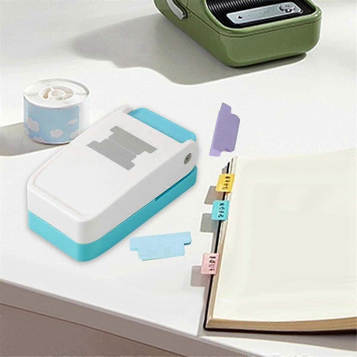Tab Punch Handheld Folder Punch Loose Leaf Separator Label Punch Craft ...
