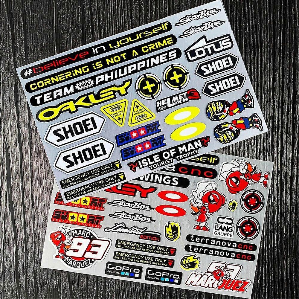 Motorcycle Motocross Bicycle Bike Vinyl Helmet Box Stickers For KTM ...